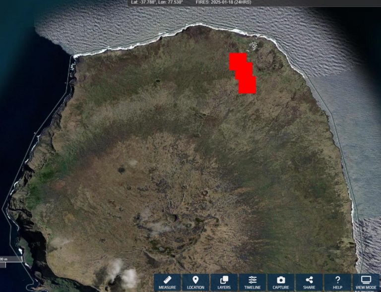 MISE À JOUR SUR L’INCENDIE EN COURS SUR L’ÎLE AMSTERDAM - AMAEPF